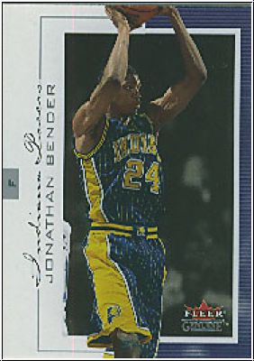 NBA 2000/01 Fleer Genuine - No 79 - Jonathan Bender – Kuboth Cards
