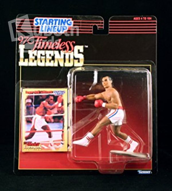 Boxing 1997 Kenner Starting Line Up Timeless Legends - Sugar Ray Leona ...